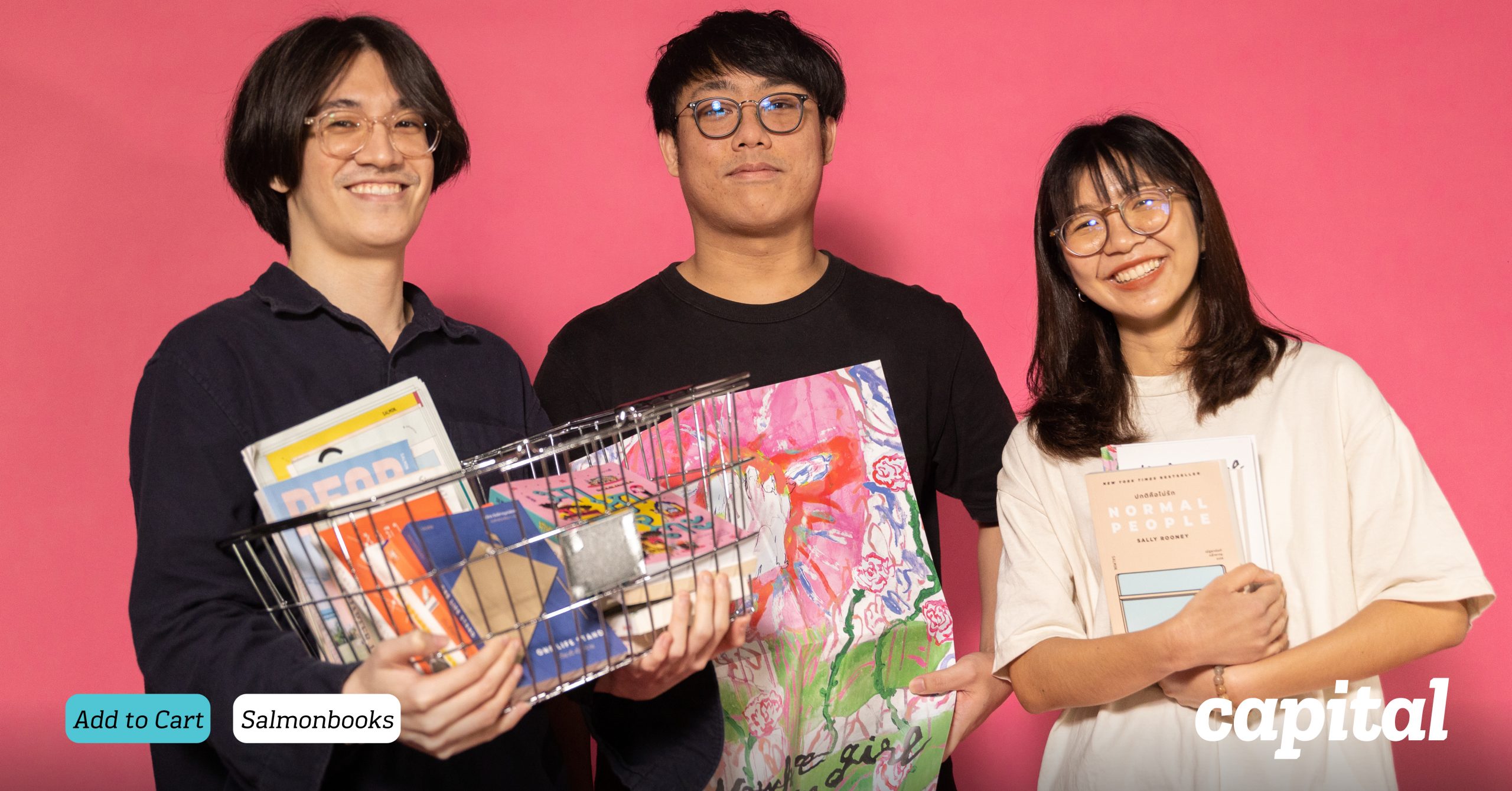 หยิบหนังสือ 8 เล่ม ที่เป็นที่สุดจาก Salmon Books มาใส่ตะกร้า - Capital