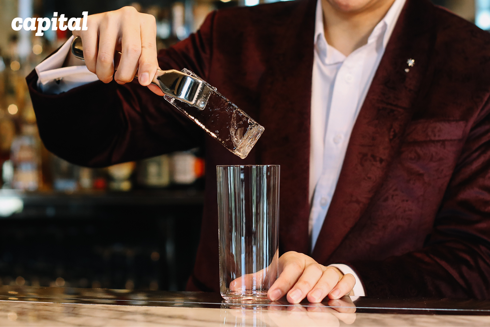 Minus 9 degrees น้ำแข็งคราฟต์พรีเมียมที่บาร์ระดับท็อป