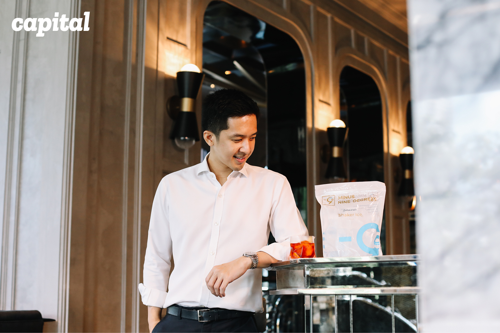 Minus 9 degrees น้ำแข็งคราฟต์พรีเมียมที่บาร์ระดับท็อป