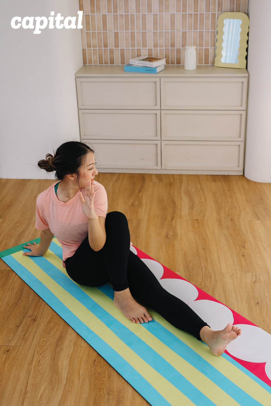 4P+1 ที่ exciting store ใช้ทำเสื่อออกกำลังกายให้น่ารักสดใส ชวนให้คนฮึด ...