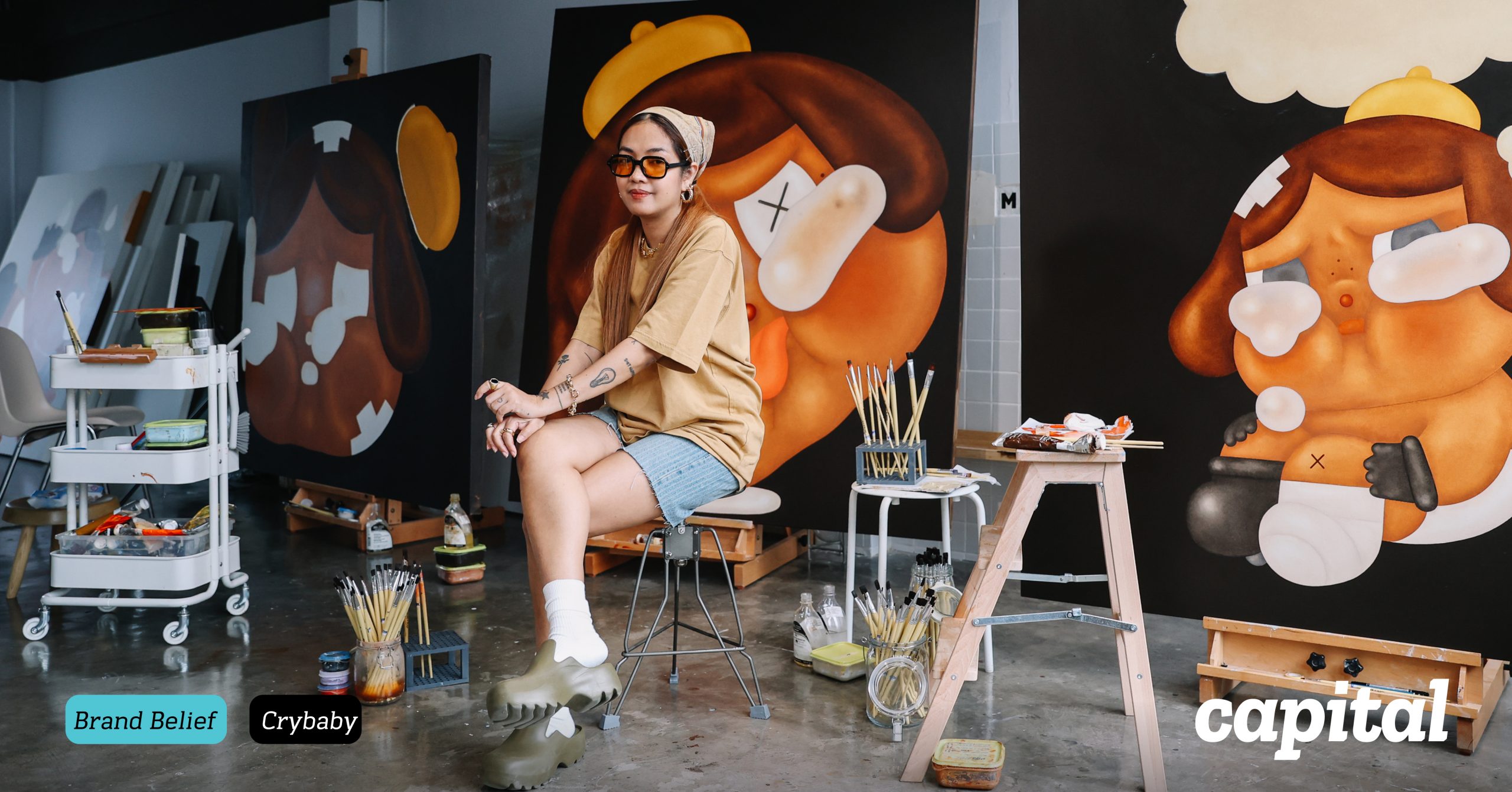 ร้องไห้บ้างบางคราว Crybaby ศิลปะการสัมผัสหัวใจ ในอาร์ตทอยระดับปรากฏการณ์ - Capital
