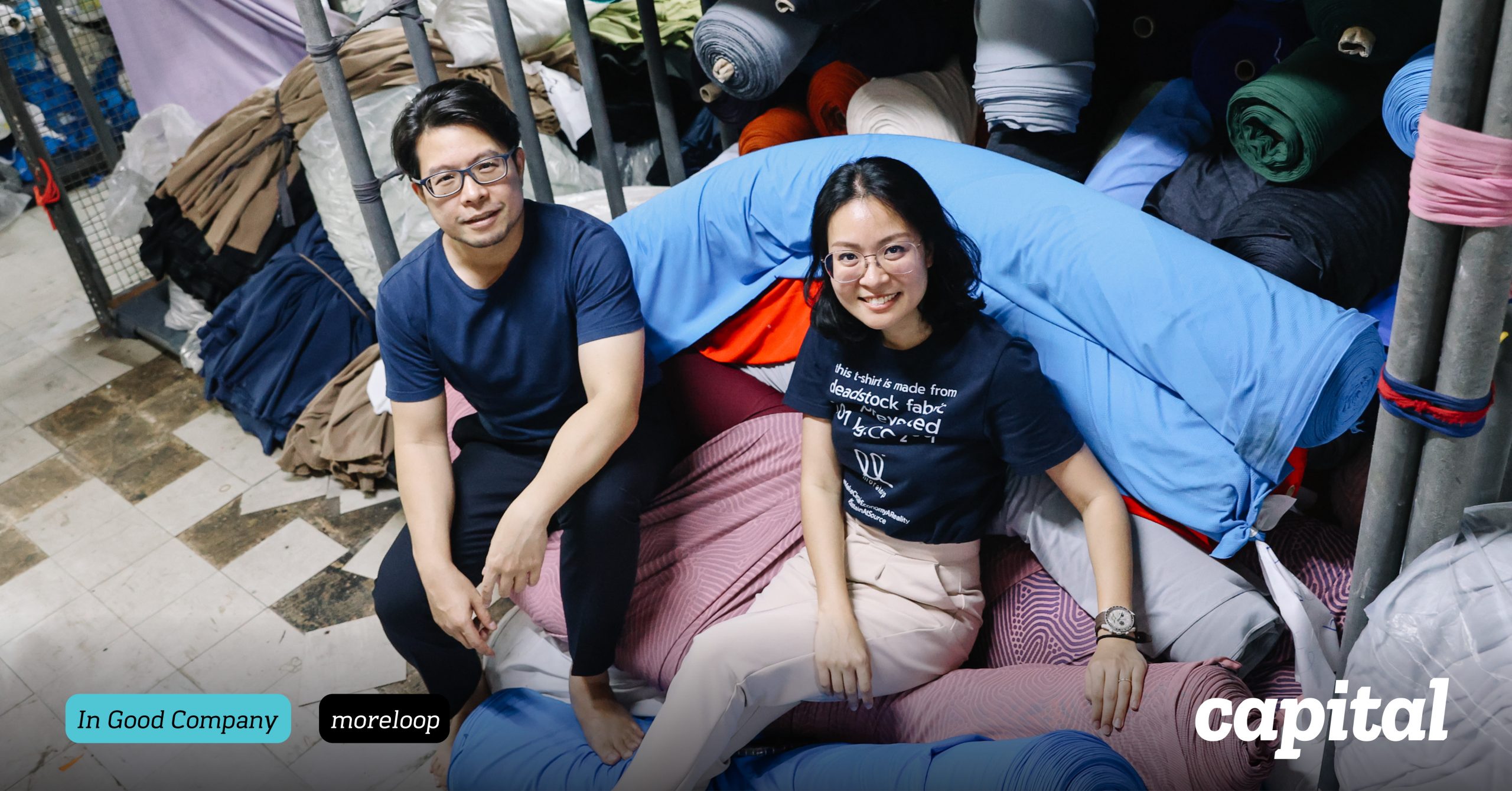 moreloop แพลตฟอร์มส่งต่อผ้าเหลือใช้ที่ช่วยลดการปล่อยคาร์บอนเทียบเท่าขับรถรอบโลก 165 รอบ - Capital