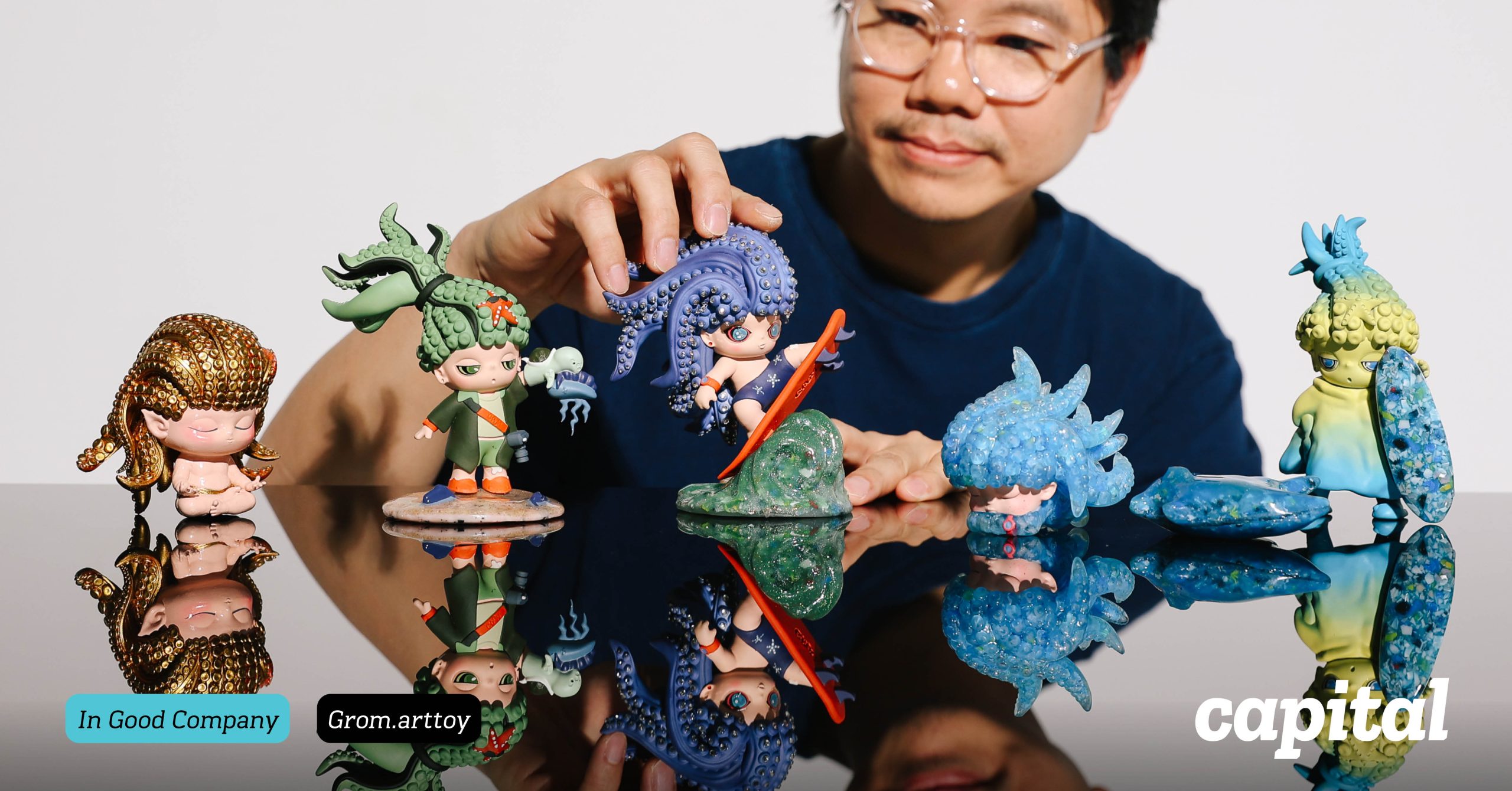 โต้คลื่นกับ Grom อาร์ตทอยรีไซเคิลจากขยะตัวแรกของไทย ไอเดียรักษ์โลกจาก ...